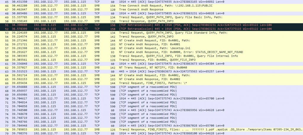 TCP analysis – PacketTrain.NET