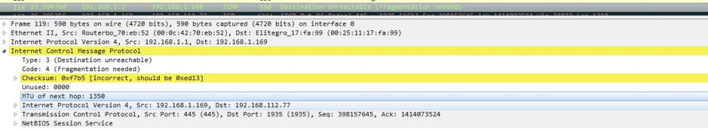 PMTUD or not? Troubleshooting case – PacketTrain.NET